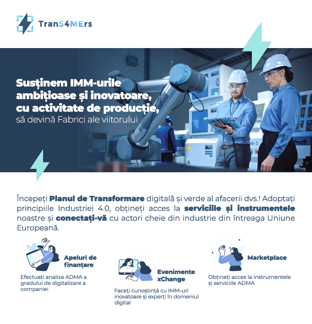 ADMA TranS4MErs - Servicii pentru transformarea digitală a firmelor din ...
